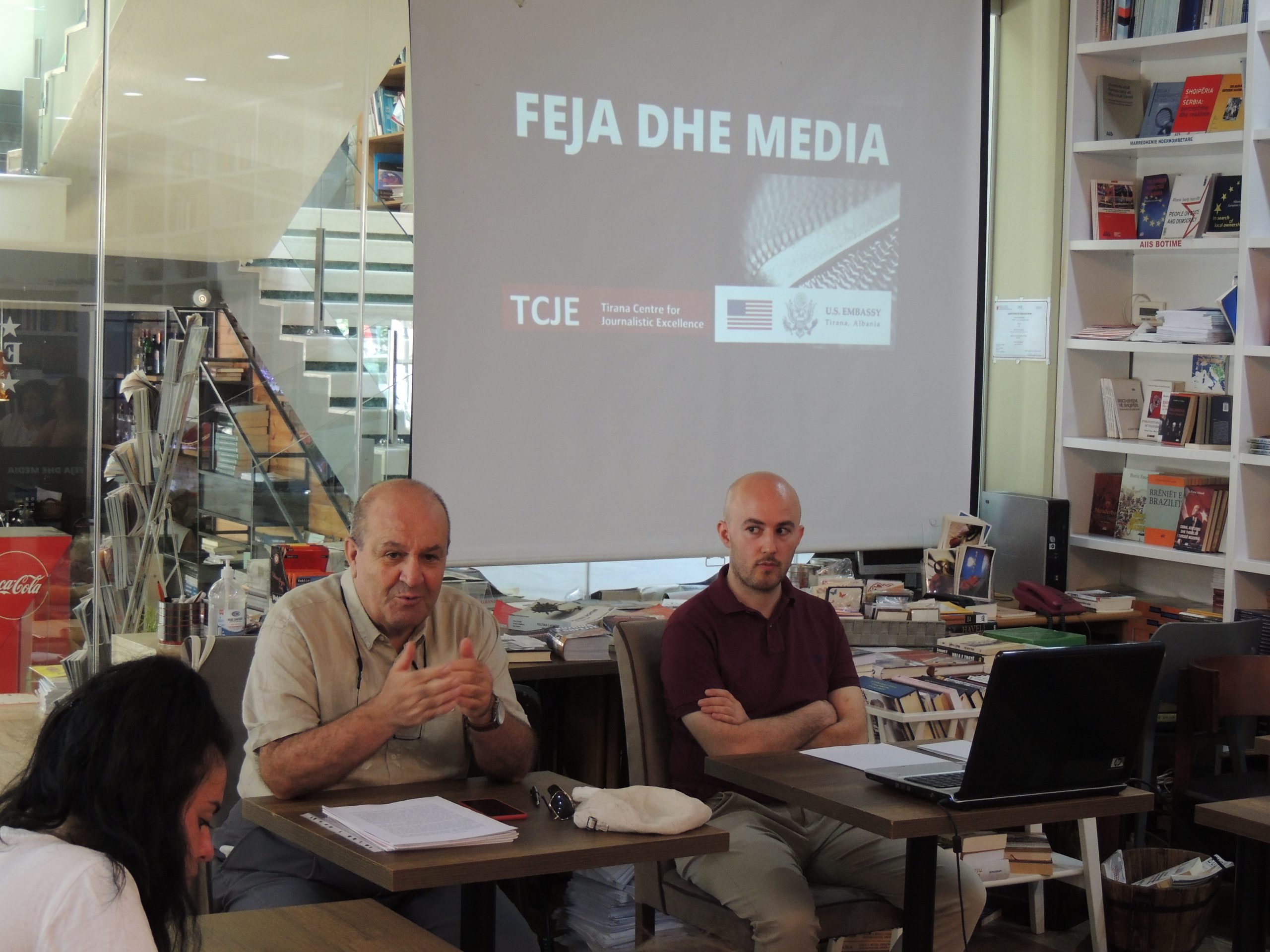 Prof. Dr. Gjergj Sinani was the keynote speaker to the second seminar ...